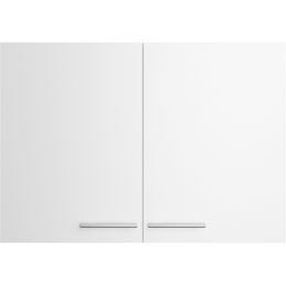 H&auml;ngeschrank Optifit "Klara", wei&szlig;, B:100cm H:70,4cm T:34,9cm, Holzwerkstoff, Schr&auml;nke, H&auml;ngeschrank, Breite 100 cm