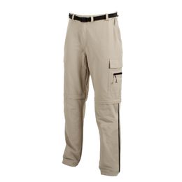 Outdoorhose DEPROC Active "KENTVILLE T-ZIP MEN", Herren, Gr. 26, Normalgr&ouml;&szlig;en, beige (sand), 95% Polyester; 5% Elasthan, Hosen Outdoorhose, auch in Gro&szlig;en Gr&ouml;&szlig;en erh&auml;ltlich