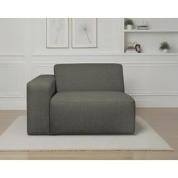 Sofaelement OTTO HOME "Koa, Sofamodul, passend zur Serie KOA", gr&uuml;n (khaki), B:114cm H:73cm T:98cm, 62% Polypropylen, 32% Polyester, Polsterelemente, Sofaelement, in Webstoff, weicher Lounge-Sitzkomfort
