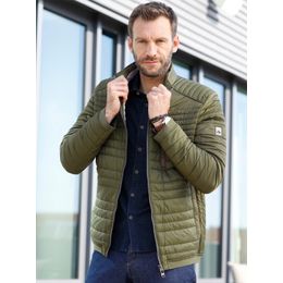 Steppjacke NEW CANADIAN, Herren, Gr. 52, gr&uuml;n (oliv), 100% Polyester, unifarben, Jacken Steppjacke