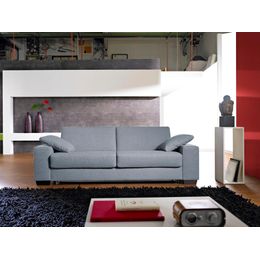 Schlafsofa Bali "Norwalk, Dauerschl&auml;fer", grau (hellgrau), B:232cm H:83cm T:100cm, Sofas, Schlafsofa, in 140er und 160er Breite, 3 Varianten, auch mit Ergoflex-Lattenrost