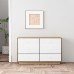 Kommode OTTO HOME "Blaire", natur, B:120cm H:70cm T:40cm, ABS-Kunststoff, FSC-zertifizierter Holzwerkstoff, Holzwerkstoff, MDF, Melamin, Sideboards, Kommode, kratzfeste Melaminoberfl&auml;che, ABS-Kanten und FSC-zertifiziertem Holz