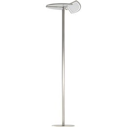 Evotec LED Stehlampe "MOVIL", Energieeffizienz: F, grau (nickelfarben), 3, H: 190cm, Leuchten, LED Stehlampe