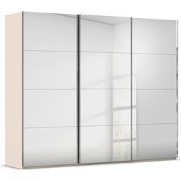 Schwebet&uuml;renschrank Rauch "Kleiderschrank Schrank Garderobe Schlafzimmerschrank SCALE-FYRA", beige (champagner), B:271cm H:223cm T:68cm, Holzwerkstoff, Schr&auml;nke, Schwebet&uuml;renschrank, edle viergeteilte T&uuml;ren, Spiegelfront und viele Farben MADE IN GERMANY