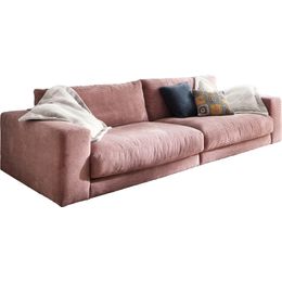 Big-Sofa Home Affaire "Enisa, bequeme, legere Polsterung B/T/H: 290/127/85 cm, Mega Sofa", rosa (ros&eacute;), B:290cm H:85cm T:127cm, Cord (88% Polyester / 12% Polyacryl), Sofas, Big-Sofa, Zeitloses und stylisches Loungem&ouml;bel, in Fein- und Breitcord