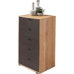 Schubkastenkommode Wiemann "Cardiff Sideboard, W&auml;scheschrank, teilmassiv Erle, mit Schubladen", braun, B:40cm, Sideboards, Schubkastenkommode, Schubk&auml;sten inklusive Selbsteinzug und D&auml;mpfung