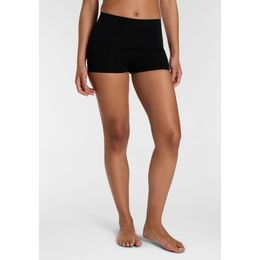 Shapingslip SARLINI, Damen, Gr. S, 2 Stk., schwarz, Obermaterial: 54% Polyamid, 46% Elasthan, unifarben, eng, Unterhosen Shapingslip, Nahtose, figurformende Shorts
