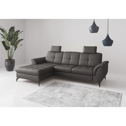 Sit & More Ecksofa SIT & MORE "Zora", mocca, B:262cm H:92cm T:164cm, Sofas, Ecksofa