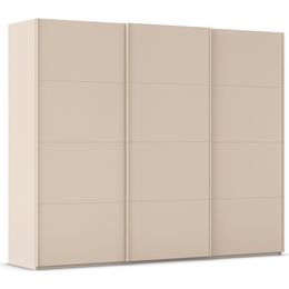 Schwebet&uuml;renschrank Rauch "Kleiderschrank Schrank Garderobe Schlafzimmerschrank SCALE-FYRA", beige (champagner, griffleisten champagner), B:271cm H:223cm T:68cm, Holzwerkstoff, Schr&auml;nke, Schwebet&uuml;renschrank, edle viergeteilte T&uuml;ren viele Farben und Griff-Farben MADE IN GERMANY