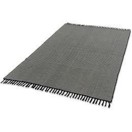 Sch&ouml;ner Wohnen Kollektion Teppich "Cottage 6051", schwarz, B:160cm H:5mm L:230cm, Baumwolle, SCH&Ouml;NER WOHNEN-KOLLEKTION, Teppiche, Teppich