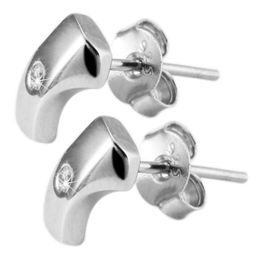 Adelia&acute;s Paar Ohrstecker ADELIA&acute;S "Damen Ohrringe &iquest; Ohrstecker aus 925 Silber mit Zirkonia", silber, Ohrringe, Damen, Silber 925 (Sterlingsilber), Paar Ohrstecker