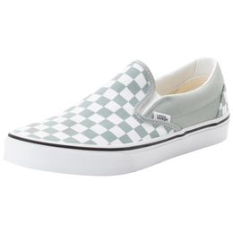 Sneaker Vans "Classic Slip-On", Herren, Gr. 46, epo, color theory checkerboard pure grau, Textil, Schuhe Sneaker