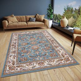Teppich Hanse Home "Reni", gr&uuml;n (mint,creme), B:120cm H:8mm L:170cm, Jute, Polyester, Polypropylen (PP), Teppiche, Teppich, L&auml;ufer, Orientalisch, Kurzflor, Wohnzimmer, Schlafzimmer, Esszimmer