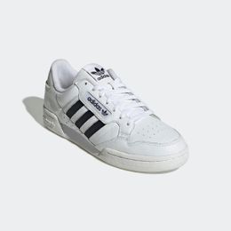 Sneaker adidas originals "CONTINENTAL 80 STRIPES", Herren, Gr. 39, wei&szlig; (cloud wei&szlig;, core schwarz, cloud wei&szlig;), Leder, Schuhe Sneaker