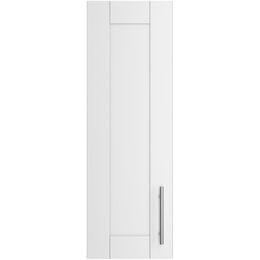 H&auml;ngeschrank KOCHSTATION "KS-Ahus", braun (wei&szlig; matt, wildeiche nachbildung), B:30cm H:89,6cm T:34,9cm, Schr&auml;nke, H&auml;ngeschrank, Breite 30 cm