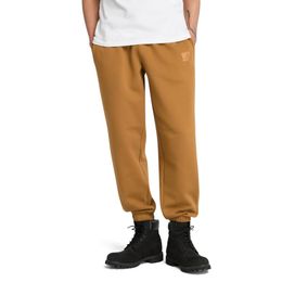 Jogginghose Timberland "Silicon Badge (BB) Sweatpant", Herren, Gr. XXL, N-Gr, schwarz wheat boot, Obermaterial: 80% Baumwolle, 20% Polyester, Hosen Jogginghose, sportlicher Stil, f&uuml;r Erwachsene, aus Baumwolle und Polyester