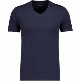 T-Shirt Ragman, Herren, Gr. M, blau (marineblau), Jersey, 96% Baumwolle 4% Elasthan, regular fit, Rundhals, Shirts T-Shirt