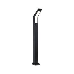 LED Pollerleuchte Paulmann "Merano IP44 910mm 3000K 14W 850lm 230V Anthrazit Aluminium", grau (anthrazit), B:12cm H:91cm T:25,7cm, Leuchten, LED Pollerleuchte, Bewegungsmelder mit Hochfrequenz-Sensor