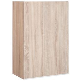 H&auml;ngeschrank KOCHSTATION "KS-Ohio", braun (eichefarben, eichefarben), B:60cm H:90cm T:34cm, Schr&auml;nke, H&auml;ngeschrank, Breite 60 cm