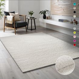 Hochflor-L&auml;ufer Sanat "LOCA" Gr. 12, beige (creme), B:80cm H:30mm L:250cm, Kunstfaser, Teppiche, Hochflor-L&auml;ufer, Wohnzimmer, Langflor, Shaggy, Schlafzimmer