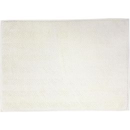 Badematte Framsohn FROTTIER "Ocean Bio", beige (creme), H:12mm, Baumwolle, Badematten, Badematte, hergestellte Badematte auch &Ouml;sterreich, aus Bio Baumwolle