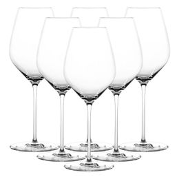 Weinglas Spiegelau "Universalgl&auml;ser Hi-Lite 510 ml 6er Set transparent", bunt (transparent), 6 tlg., Glas, Trinkgef&auml;&szlig;e, Weinglas