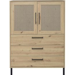 M&auml;usbacher Kommode M&Auml;USBACHER, braun (asteiche), B:101cm H:128cm T:45cm, Sideboards, Kommode