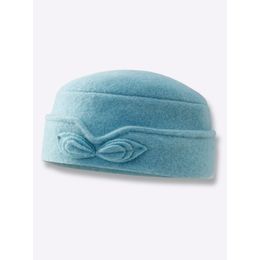 Beanie Casual Looks, Damen, blau (aqua), Wolle, M&uuml;tzen Beanie