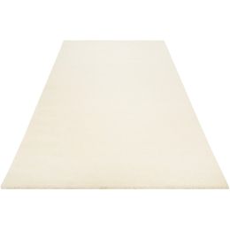 Teppich WECON HOME BASICS "Tilda" Gr. 31, beige (creme), B:133cm H:18mm L:200cm, Kunstfaser, Teppiche, Teppich, Wohnzimmer