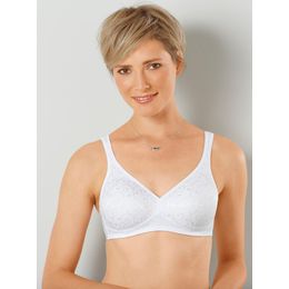 B&uuml;gelloser BH Triumph, Damen, Gr. 100, Cup E, wei&szlig;, 38% Polyamid, 35% Baumwolle, 22% Elasthan, 5% Polyester, BHs B&uuml;gelloser BH