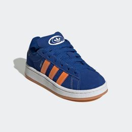 Sneaker adidas originals "CAMPUS 00S", M&auml;dchen, Gr. 29, orange (collegiate royal, bright orange, cloud wei&szlig;), Leder, Synthetik, Schuhe Sneaker, f&uuml;r Kinder