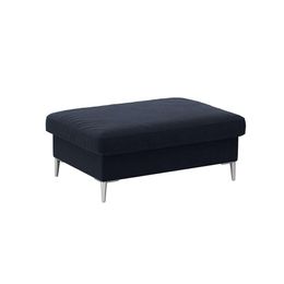 Pouf FLEXLUX "Fiore", blau (royal blau), B:97cm H:34cm T:66cm, Aluminium, Poufs, Pouf, Kaltschaum, F&uuml;&szlig;e Alu