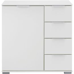 Kombikommode wimex "Easy", wei&szlig;, B:82cm H:83cm T:40,5cm, Sideboards, Kombikommode