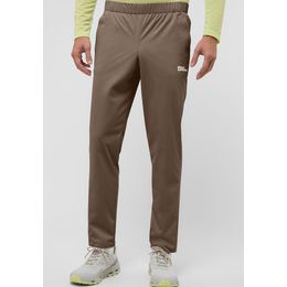 Softshellhose Jack Wolfskin "PRELIGHT PRO PANT M", Herren, Gr. XL (54/56), Normalgr&ouml;&szlig;en, braun (cold, coffee), Obermaterial: 100% Polyester, Hosen Softshellhose