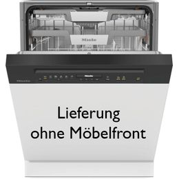 Miele teilintegrierbarer Geschirrsp&uuml;ler "G 7210 SCi", Energieeffizienz: A, silber (schwarz), B:59,8cm H:80,5cm T:57cm, Geschirrsp&uuml;ler, teilintegrierbarer Geschirrsp&uuml;ler