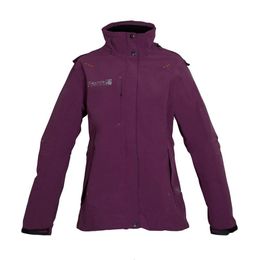 Outdoorjacke DEPROC Active "ASCOT WOMEN", Damen, Gr. 36 (S), lila, 100% Polyester, mit Daumenl&ouml;chern,mit verstellbarem Klettverschluss, Jacken Outdoorjacke, auch in Gro&szlig;en Gr&ouml;&szlig;en erh&auml;ltlich
