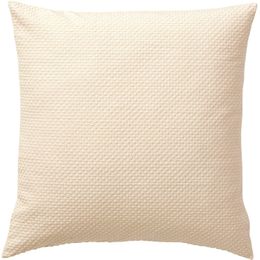 Kissenh&uuml;lle PEREIRA DA CHUNA Gr. 2, beige (ecru), B:80cm L:80cm, Baumwolle, 100% Baumwolle, Kissenbez&uuml;ge, Kissenh&uuml;lle