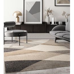 Teppich the carpet "Pearl", beige, B:160cm H:11mm L:220cm, Polypropylen, Teppiche, Teppich, moderner dichter Wohnzimmer Teppich Konturenschnitt