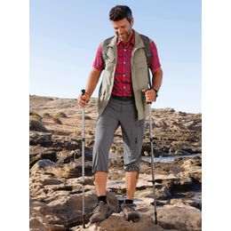 Outdoorhose Catamaran, Herren, Gr. 62, Normalgr&ouml;&szlig;en, anthrazit, 93% Polyester, 7% Elasthan, unifarben, Hosen Outdoorhose