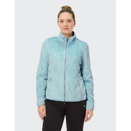 Sweatjacke Joy Sportswear "SWEATJACKE MALENA", Damen, Gr. 46, arctic rain, Obermaterial: 100% Polyester, Sweatjacken Sweatjacke, aus Polyester, f&uuml;r Freizeit und Sport, mit robustem Rei&szlig;verschluss