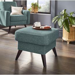 Hocker exxpo - SOFA FASHION "Samso", braun (pine), B:57cm H:47cm T:57cm, Hocker, Hocker