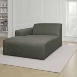 Recamiere OTTO HOME "Koa, Sofamodul, passend zur Serie KOA", gr&uuml;n (khaki), B:114cm H:73cm T:159cm, 62% Polypropylen, 32% Polyester, Sofas, Recamiere, in Webstoff, weicher Lounge-Sitzkomfort
