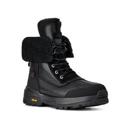 UGG Australia Snowboots UGG "Adirondack Boot XXV", Damen, Gr. 9 (42), schwarz, Leder, Synthetik, Textil, Veloursleder, Schuhe Snowboots, Snowboots, Winterschuh mit Vibram Sohle