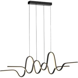 Paul Neuhaus Pendelleuchte "ALTITUDE", schwarz, 1, &Oslash; 0cm H: 60cm, 1 Stk., Leuchten, LED, dimmbar, Simply Dim, Memory, nach Trennung vom Netz, Comfort Lift, Pendelleuchte