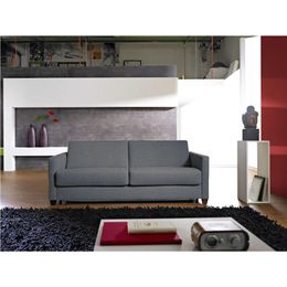 Schlafsofa Bali "Norwalk", grau (grau, beige), B:202cm H:83cm T:100cm, Sofas, Schlafsofa, in 140er und 160er Breite, 3 Varianten, auch mit Ergoflex-Lattenrost