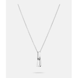 Kette mit Anh&auml;nger Liebeskind Berlin "Schmuck Geschenk Edelstahl Halskette Festive Mini Link", silber (silberfarben), Halsketten, Damen, Edelstahl, L: 45 B: 2mm, Kette mit Anh&auml;nger, B:2mm