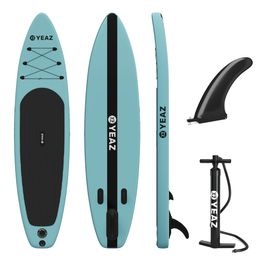 Inflatable SUP-Board YEAZ "SUP Board BAIA - EXOTRACE PRO -", blau, Wassersportboards, Inflatable SUP-Board