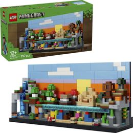 Konstruktionsspielsteine Lego "Mini-Biome (21589), Lego Minecraft", bunt, Spielbausteine, Kinder, Kunststoff, Konstruktionsspielsteine, Made in Europe