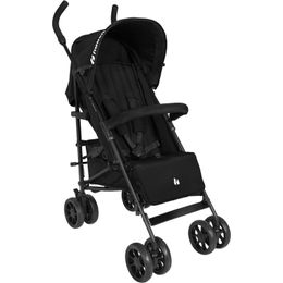 Kinder-Buggy hauck "Fold N Care", Baby, schwarz, Kunststoff, Polyester, Stahl, Kinderwagen Kinder-Buggy