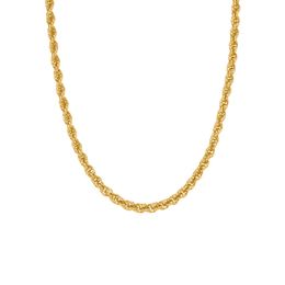 Collier Lady, gold (vergoldet), Halsketten, Damen, Metall, Collier